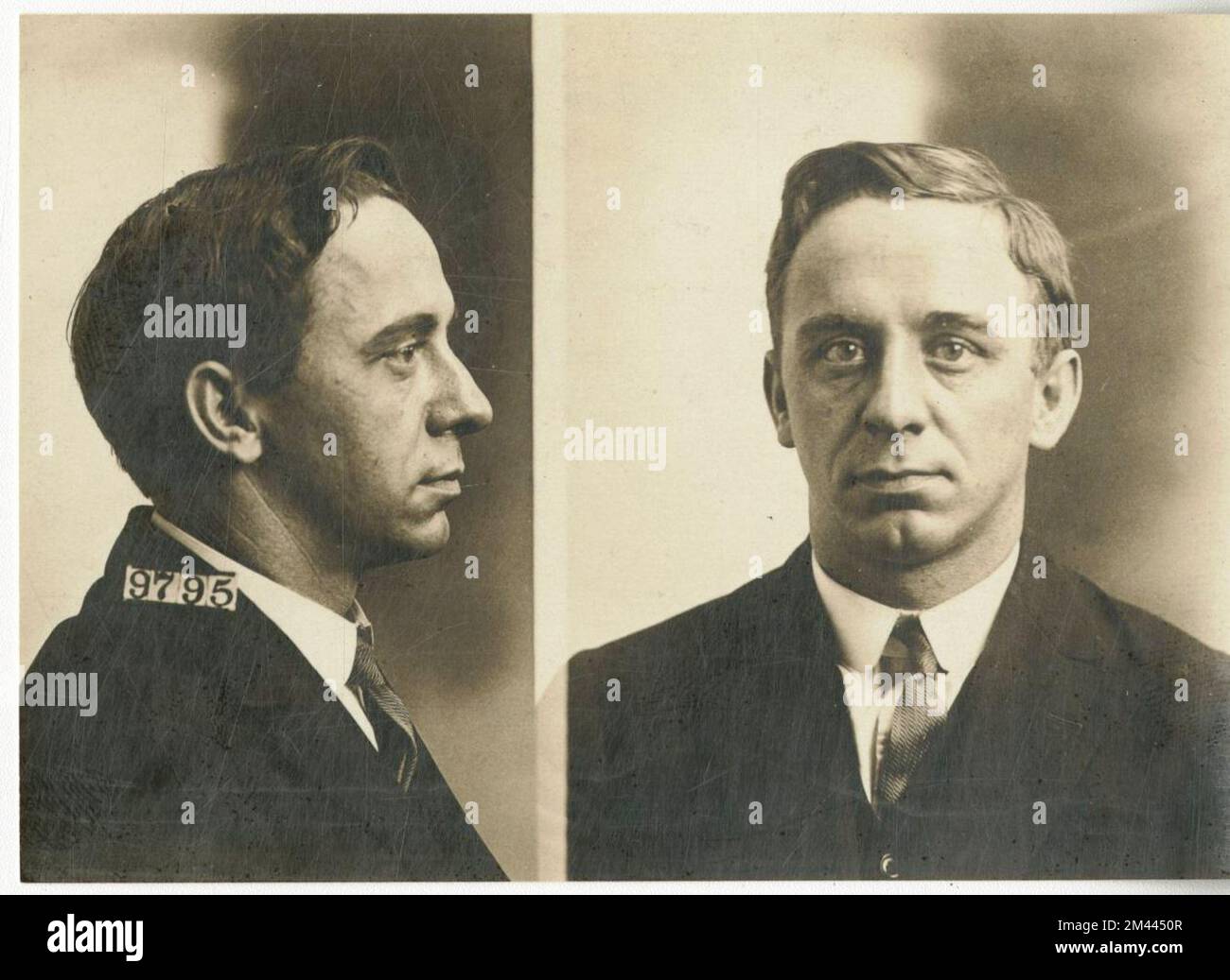 Photograph of Warren J. Landram. Bureau of Prisons, Inmate case files ...