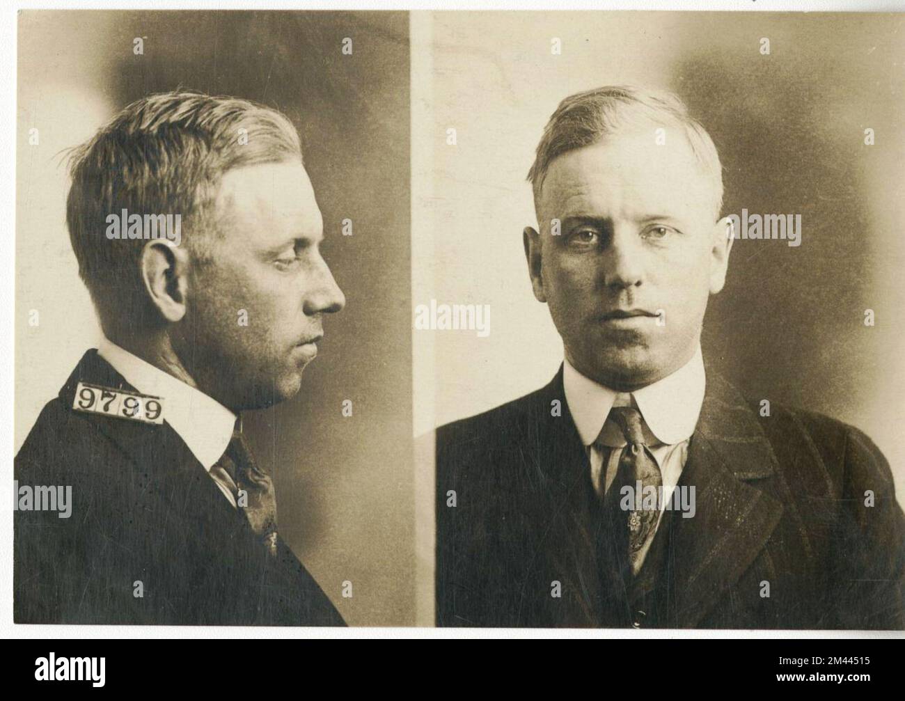 Photograph of Ernest R. Erickson. Bureau of Prisons, Inmate case files ...