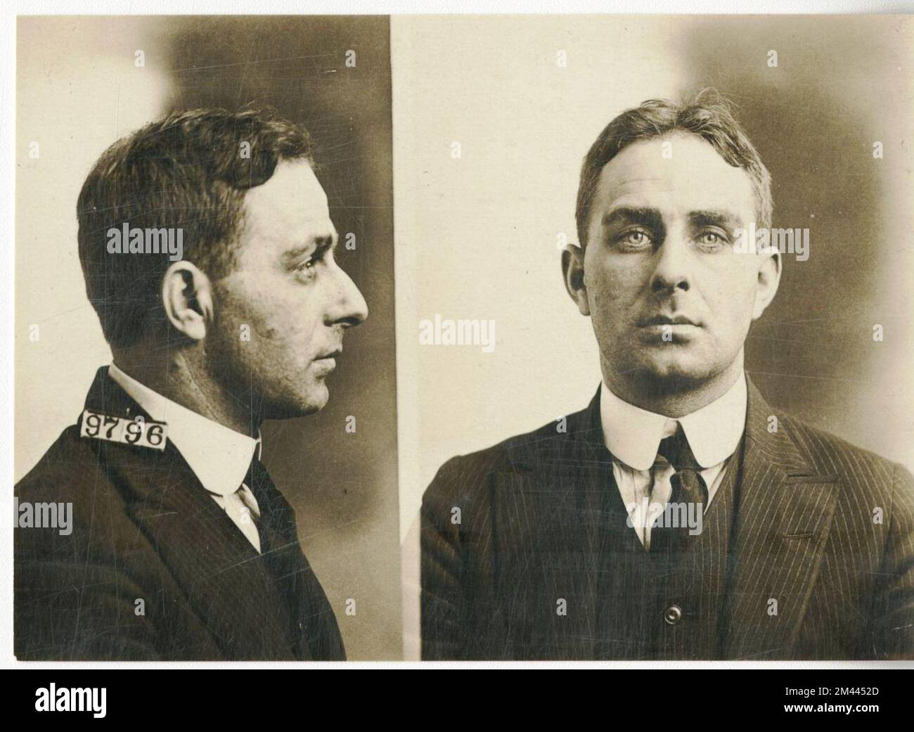 Photograph of Walter Neibert. Bureau of Prisons, Inmate case files ...