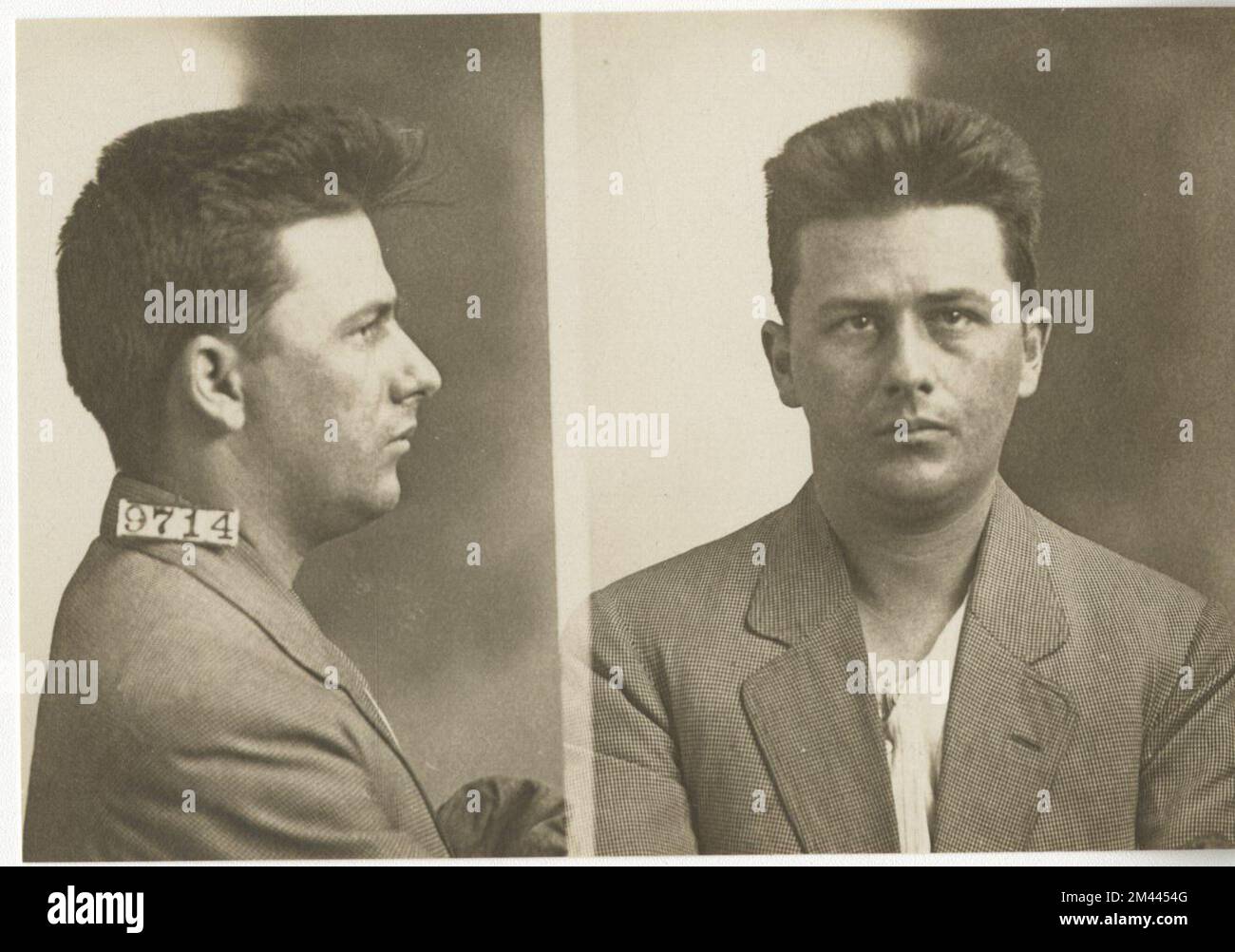 Photograph of Charles H. Martin. Bureau of Prisons, Inmate case files ...