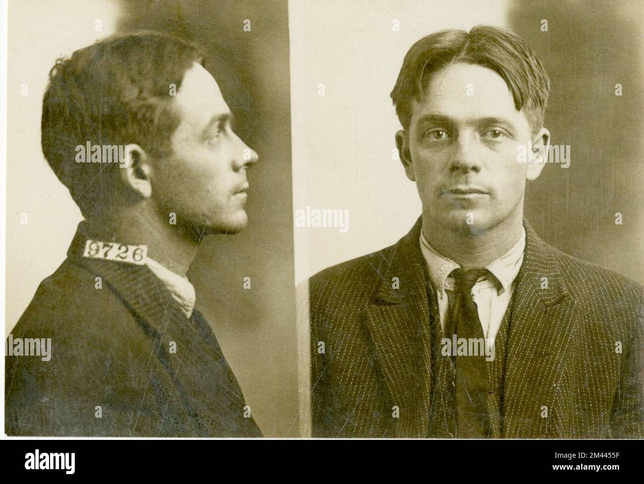 Photograph of Jesse Stull. Bureau of Prisons, Inmate case files Stock ...