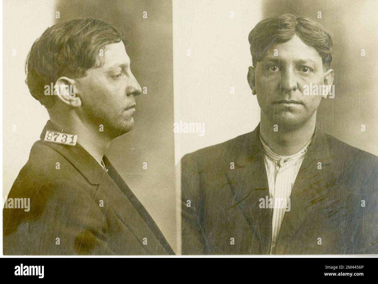 Photograph of Alfred Davis. Bureau of Prisons, Inmate case files Stock ...