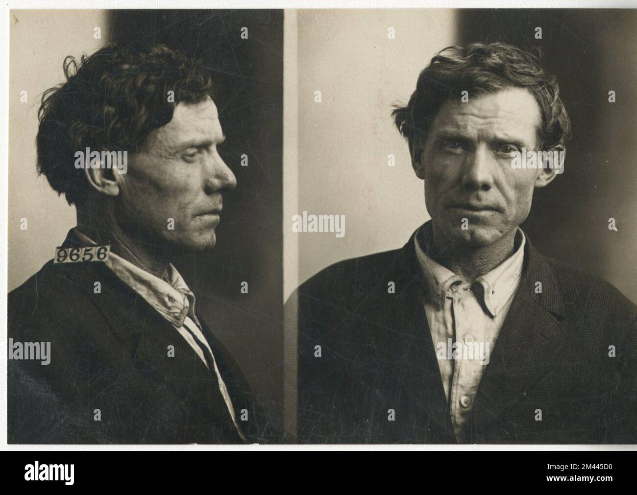 Photograph of Thomas Ryan. Bureau of Prisons, Inmate case files Stock ...