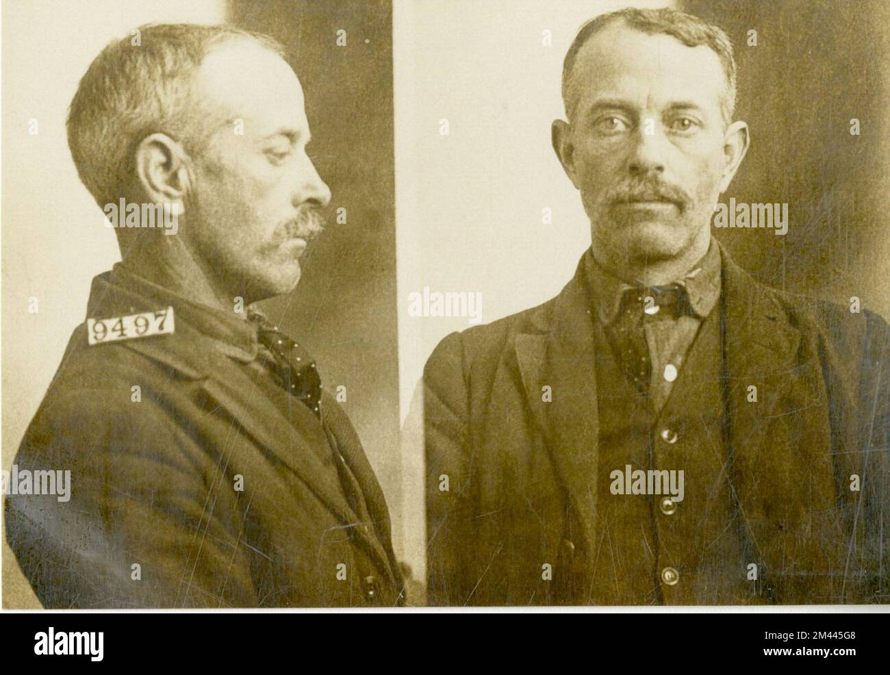 Photograph of Reuben W. Robertson. Bureau of Prisons, Inmate case files ...