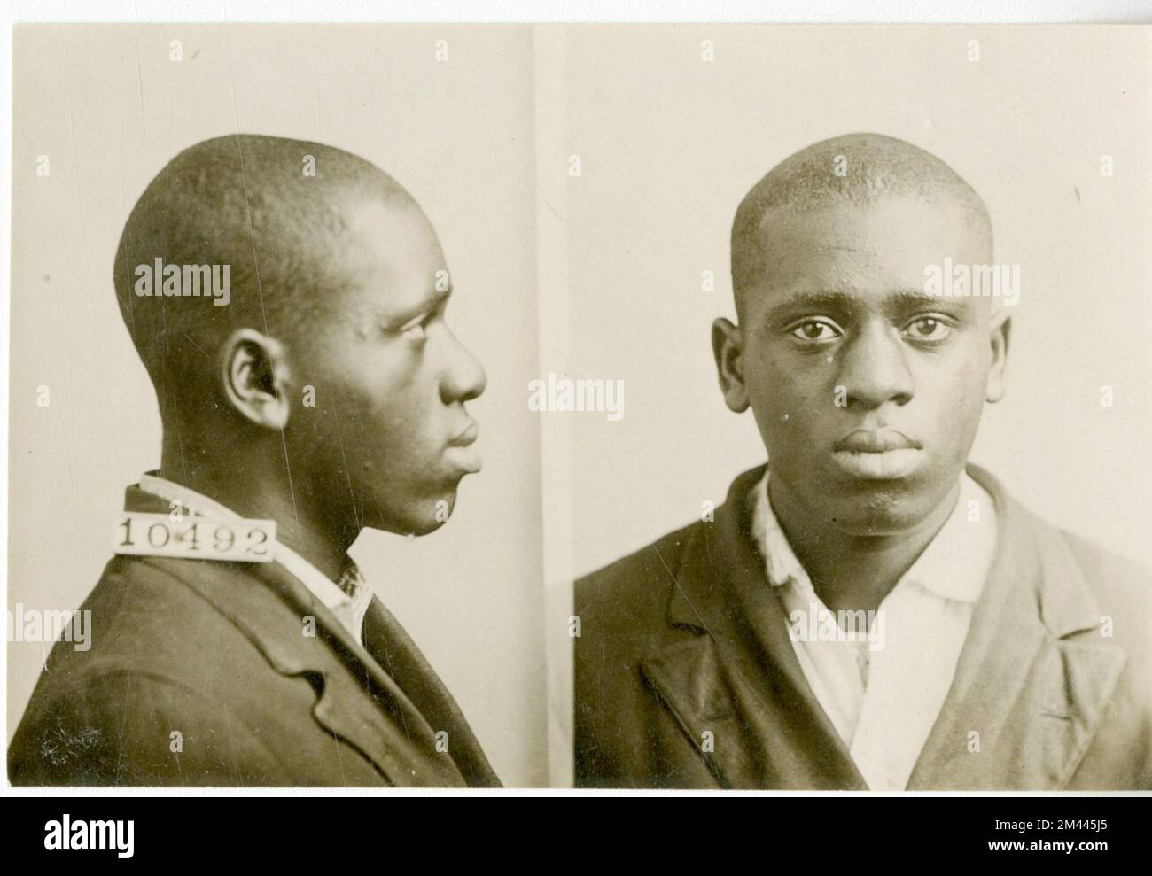 Photograph of Michael Jones. Bureau of Prisons, Inmate case files Stock ...