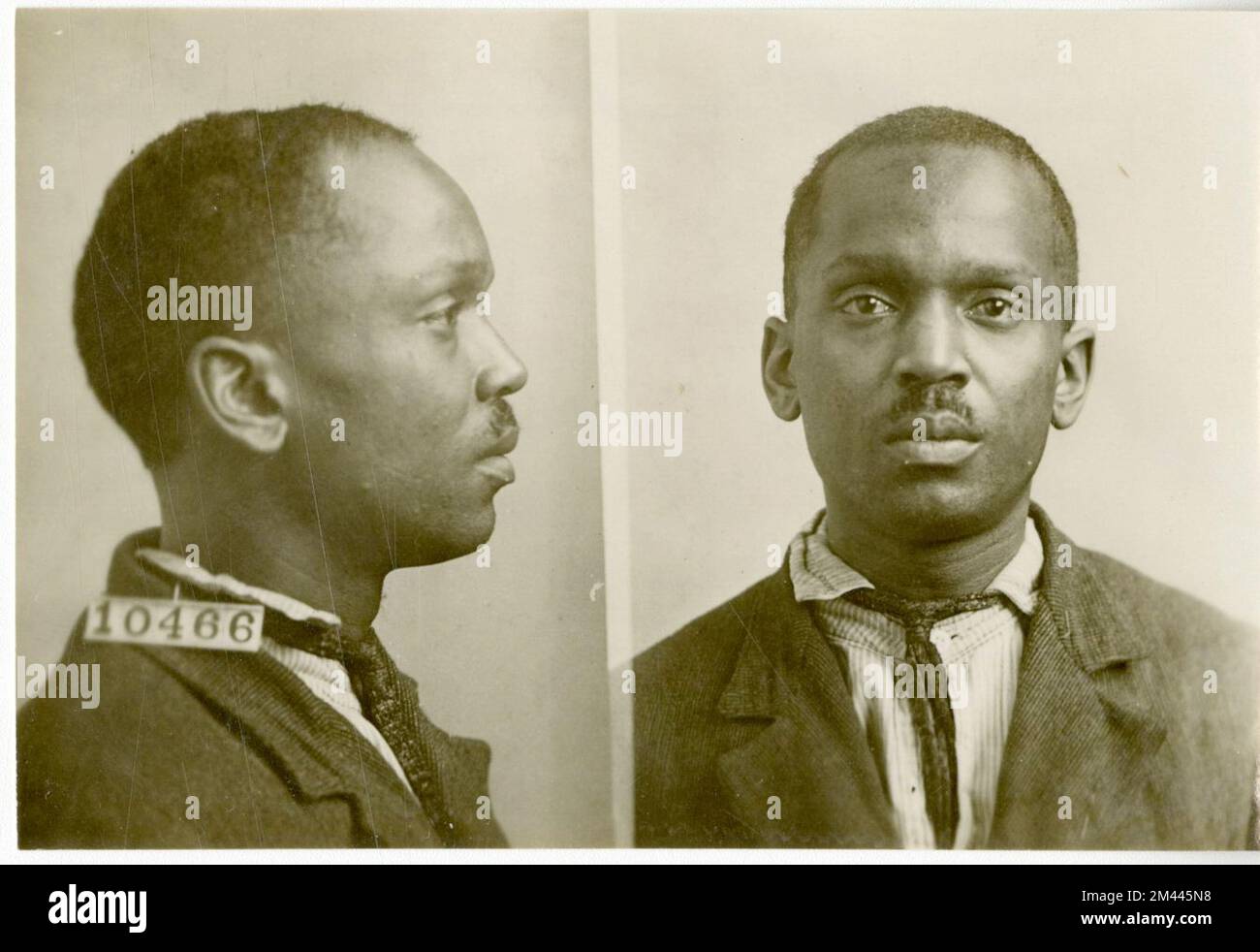 Photograph of John Parker. Bureau of Prisons, Inmate case files Stock ...