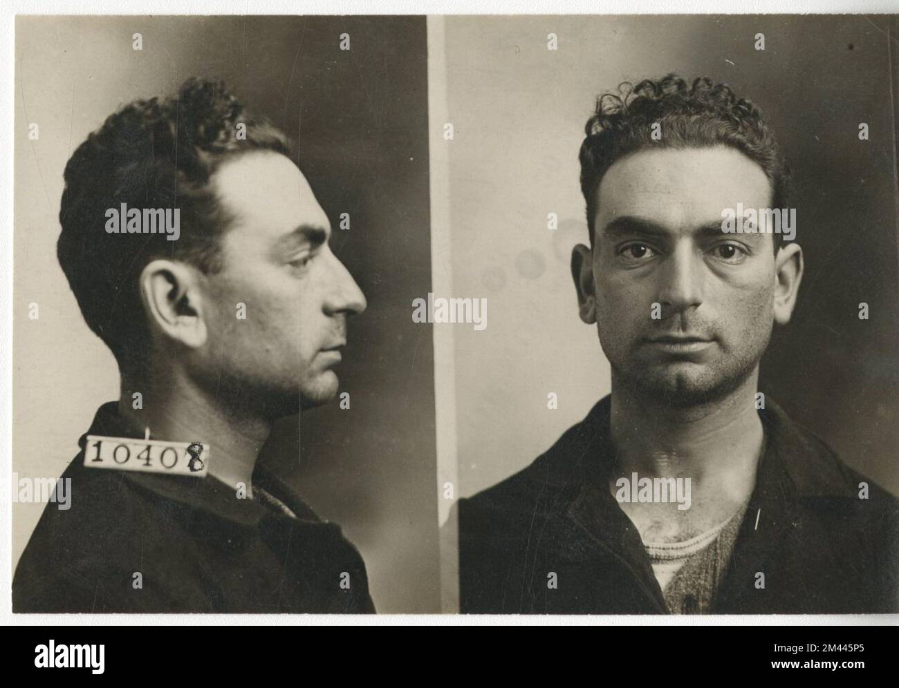 Photograph of Bernard Jacobson. Bureau of Prisons, Inmate case files ...
