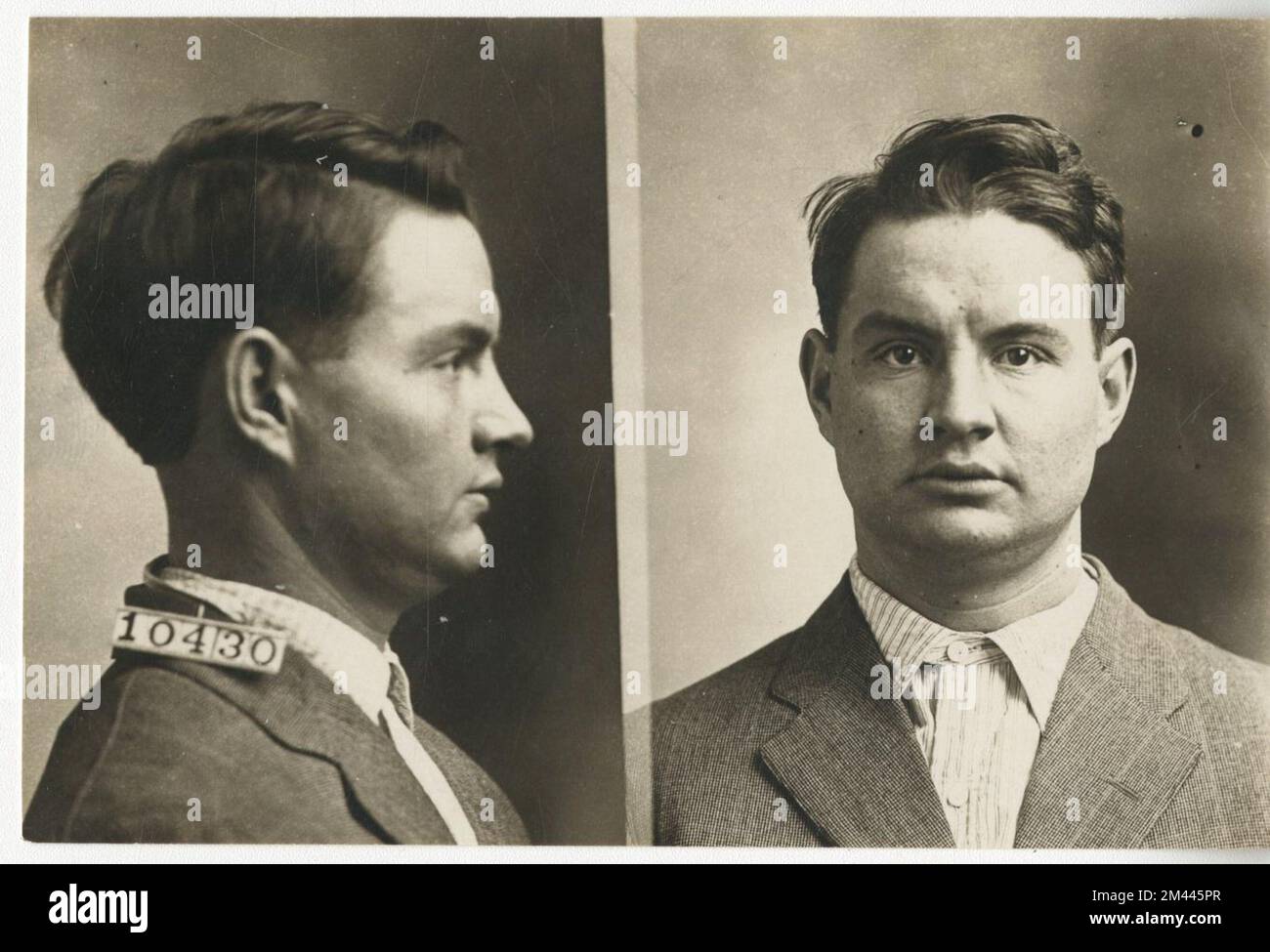 Photograph of Jess Barber. Bureau of Prisons, Inmate case files Stock ...