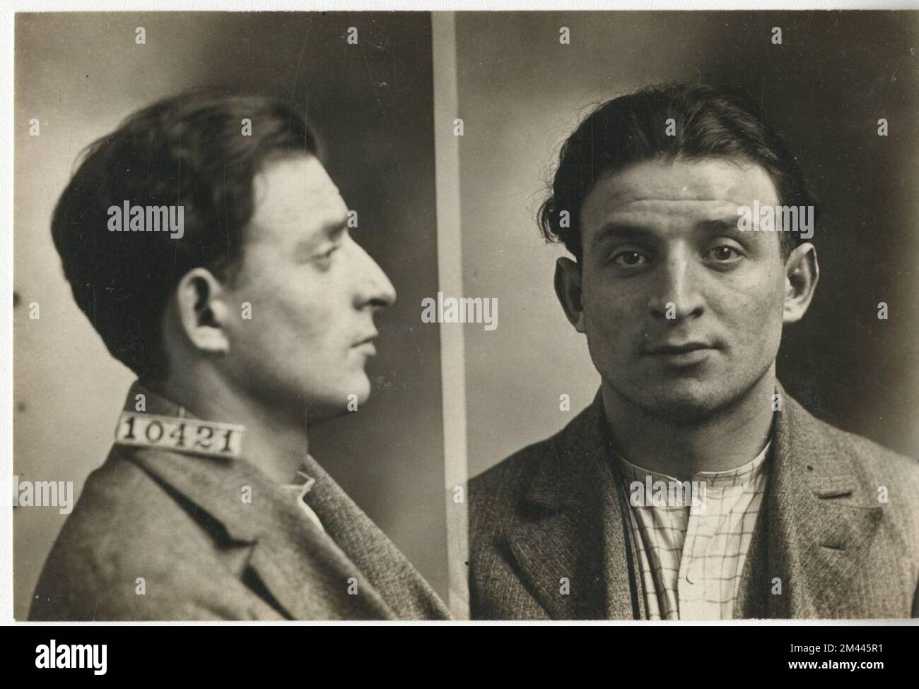 Photograph of Harry Cooper. Bureau of Prisons, Inmate case files Stock ...