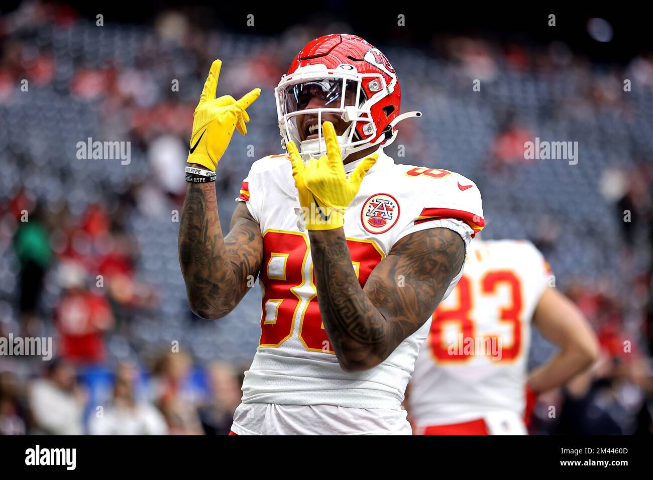 Houston, Texas, USA. 18th Dec, 2022. Kansas City Chiefs tight end Jody ...