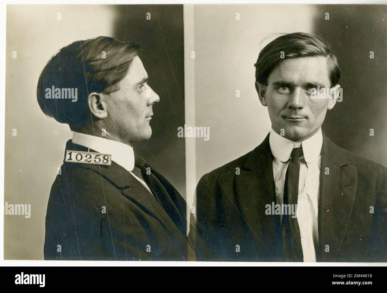 Photograph of Asa Carter. Bureau of Prisons, Inmate case files Stock ...