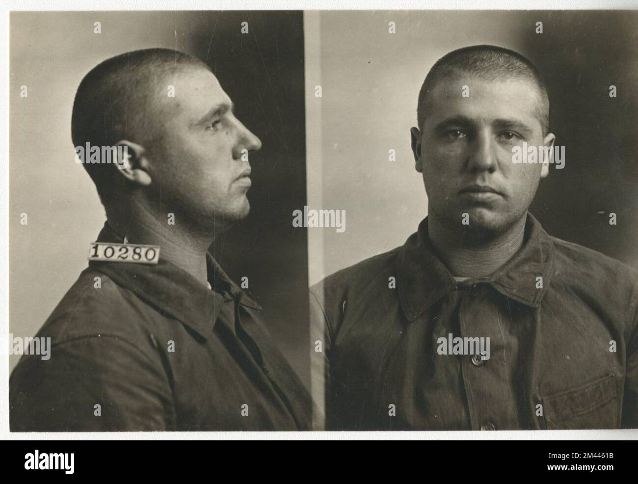Photograph of Roy M. McClaren. Bureau of Prisons, Inmate case files ...