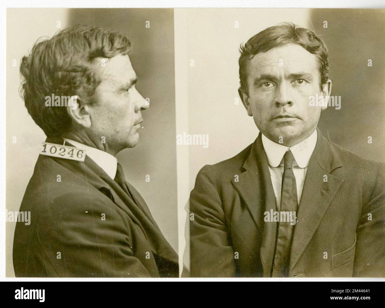 Photograph of Joseph Bishop. Bureau of Prisons, Inmate case files Stock ...