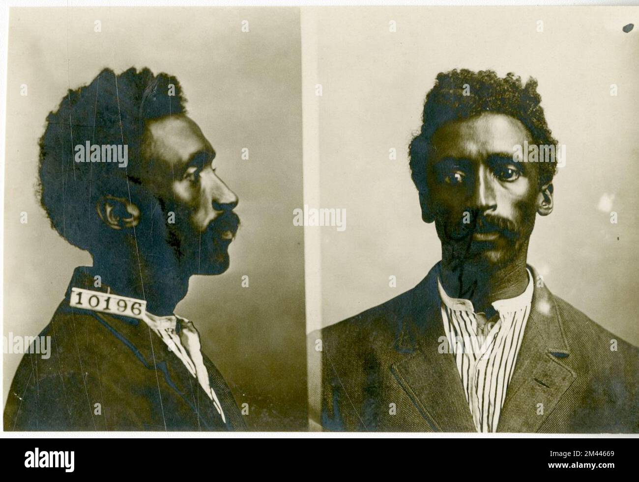 Photograph of Fred Jones. Bureau of Prisons, Inmate case files Stock ...