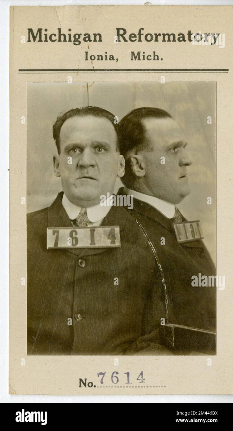 Photograph of John Ryan. Bureau of Prisons, Inmate case files Stock ...