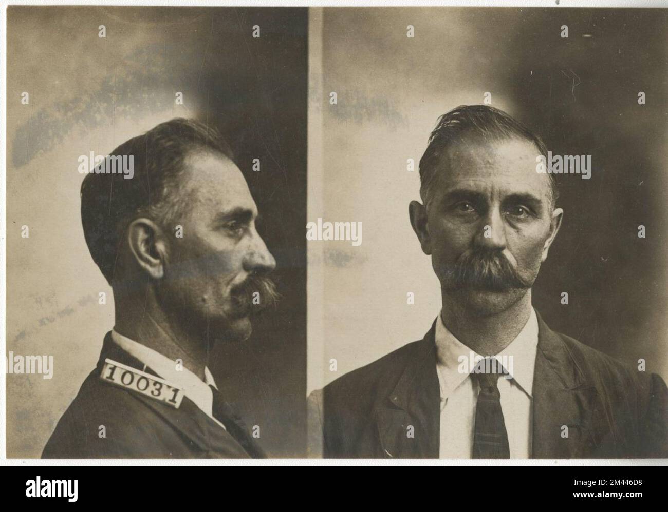 Photograph of W. L. Lance. Bureau of Prisons, Inmate case files Stock ...