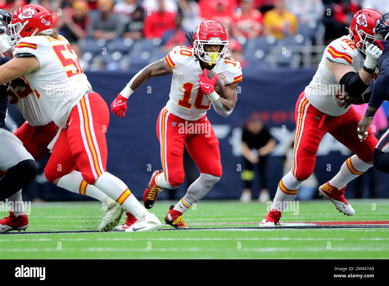 Houston, Texas, USA. 18th Dec, 2022. Kansas City Chiefs running back ...