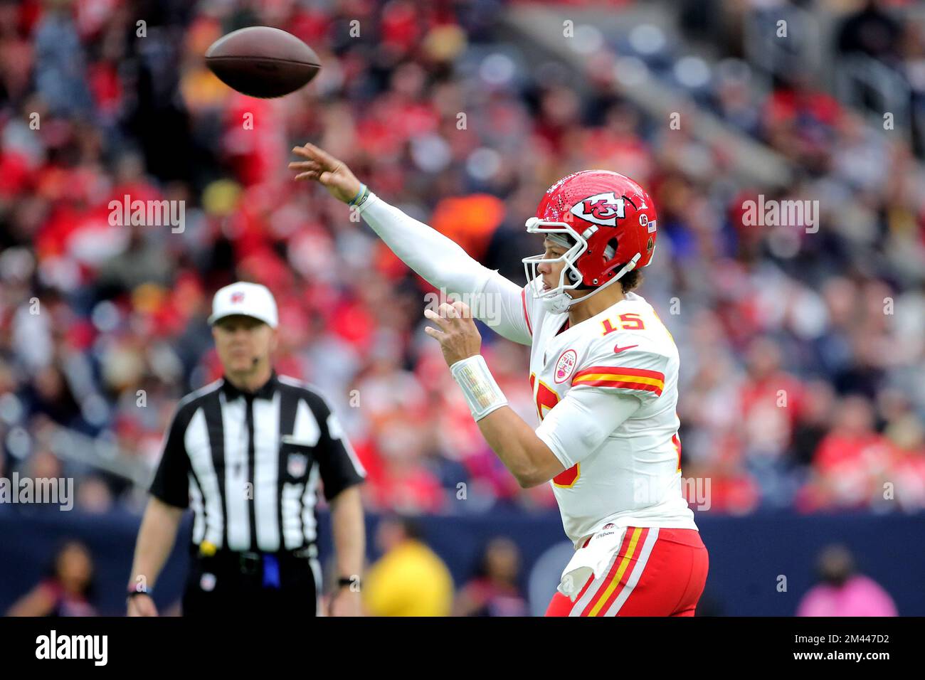 Houston, Texas, USA. 18th Dec, 2022. Kansas City Chiefs quarterback ...