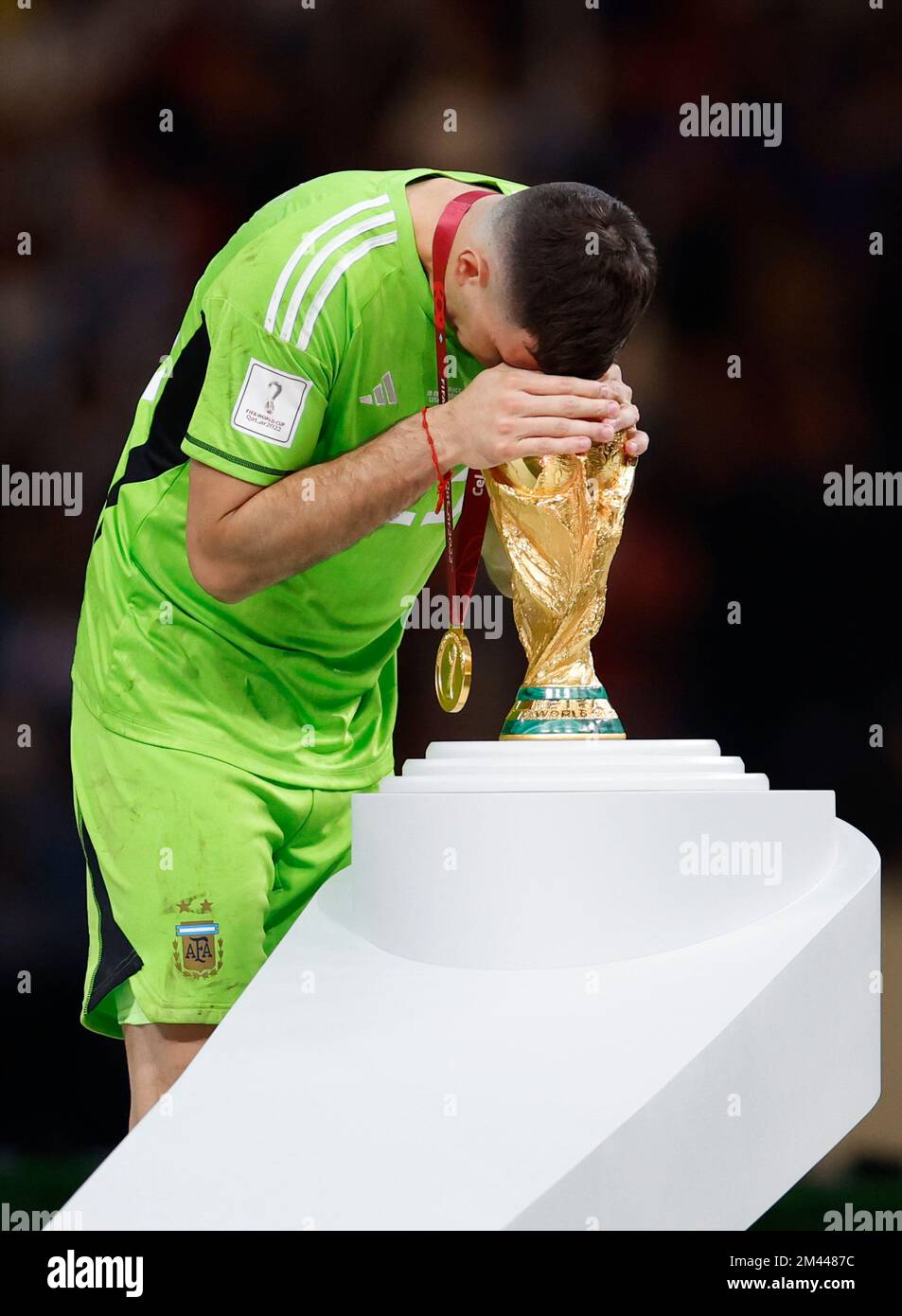 Lusail, Qatar. 18th Dec, 2022. Emiliano Martinez, goalkeeper of ...