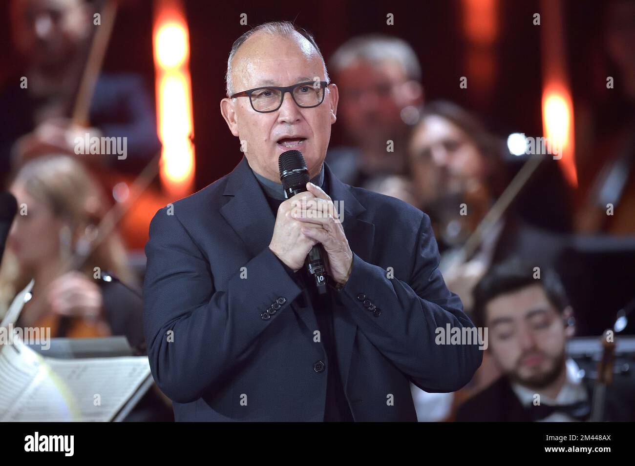 don Daniel Antunez at the thirtieth edition of the Christmas Concert ...