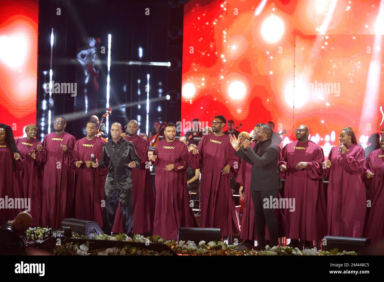 Virginia union gospel choir feat david bratton hi-res stock photography ...