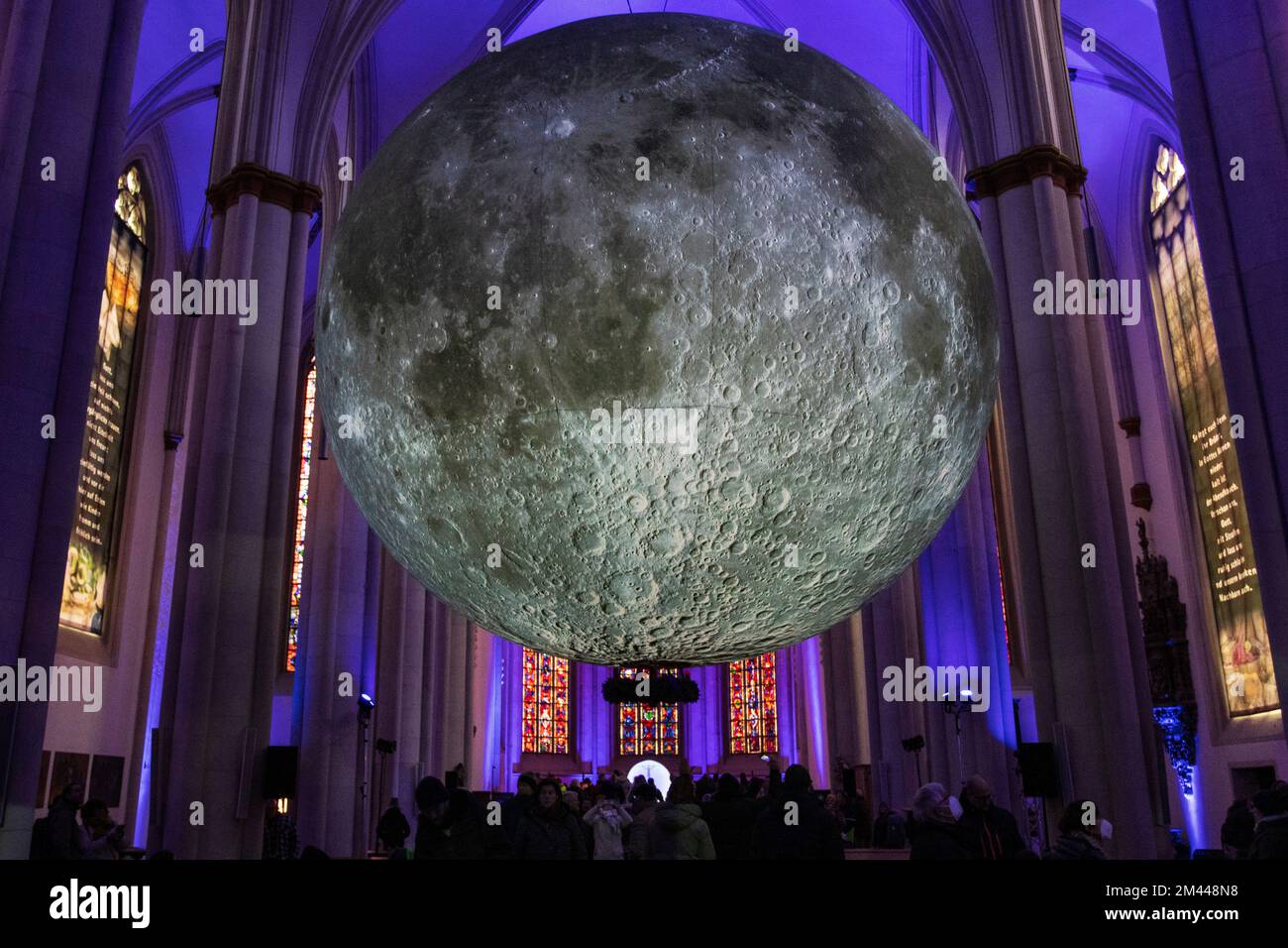 The Museum of the Moon art installation by Luke Jerram at ...
