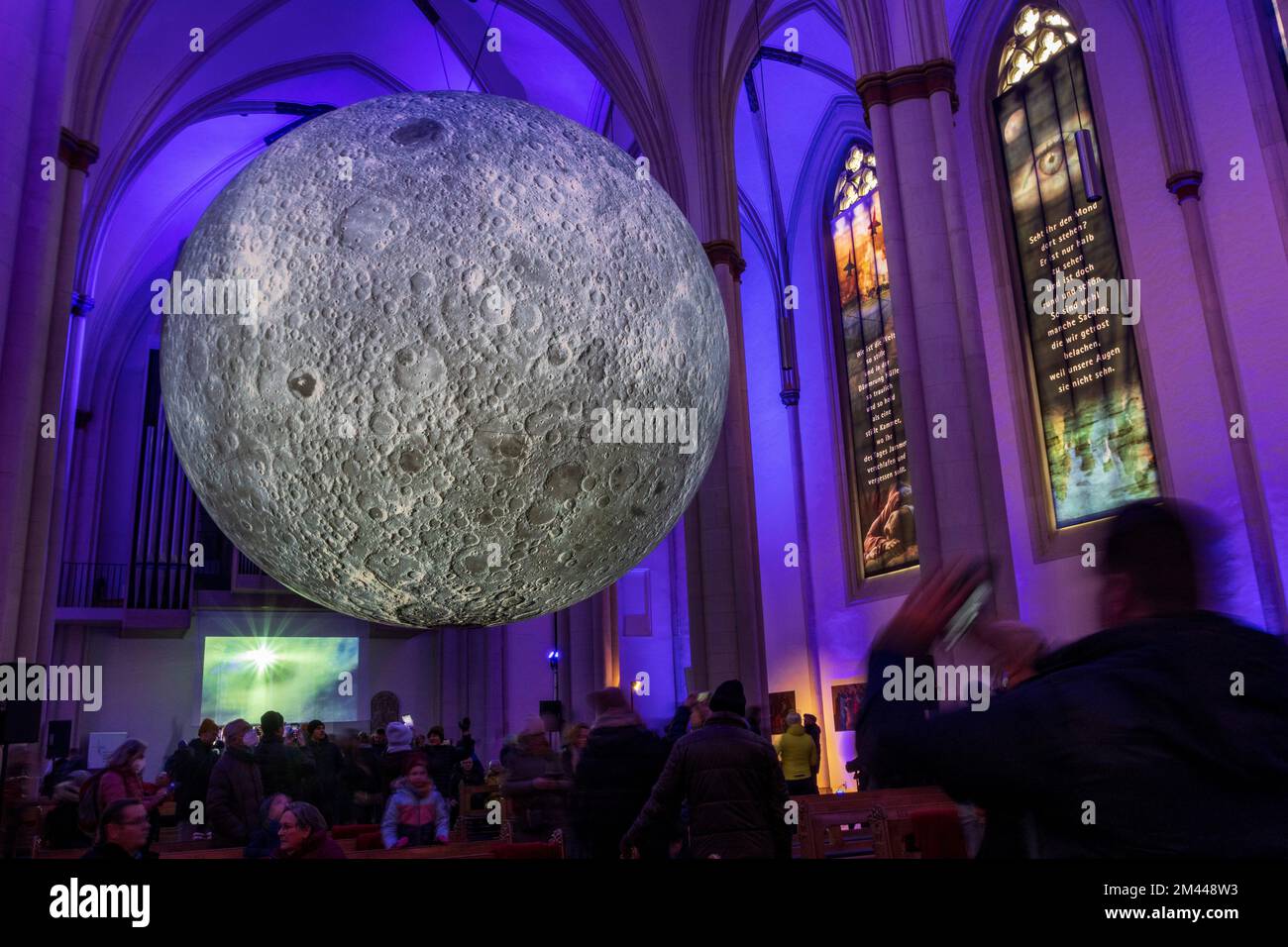 The Museum of the Moon art installation by Luke Jerram at ...