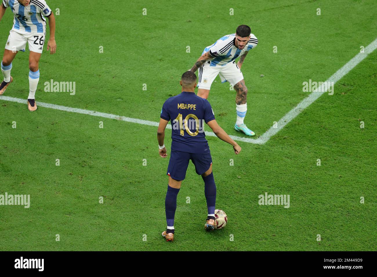 Kylian mbappe world cup final 2022 hi-res stock photography and images ...