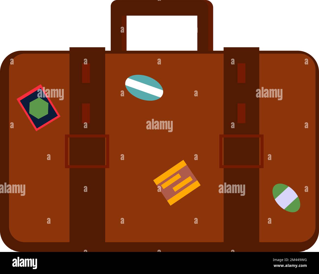 Travel suitcase. Vector Stock Vector Image & Art - Alamy
