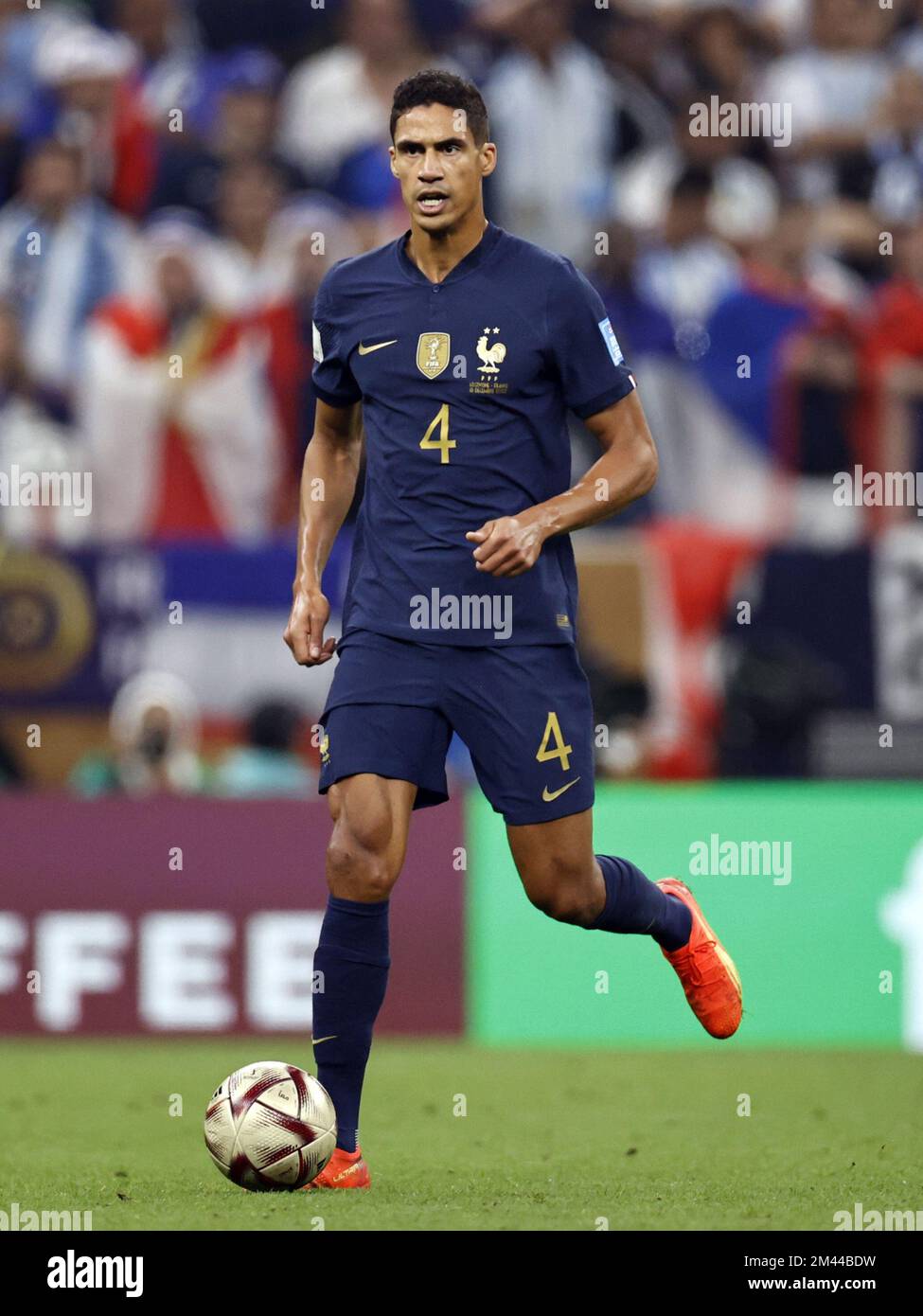 AL DAAYEN - Raphael Varane of France during the FIFA World Cup Qatar ...
