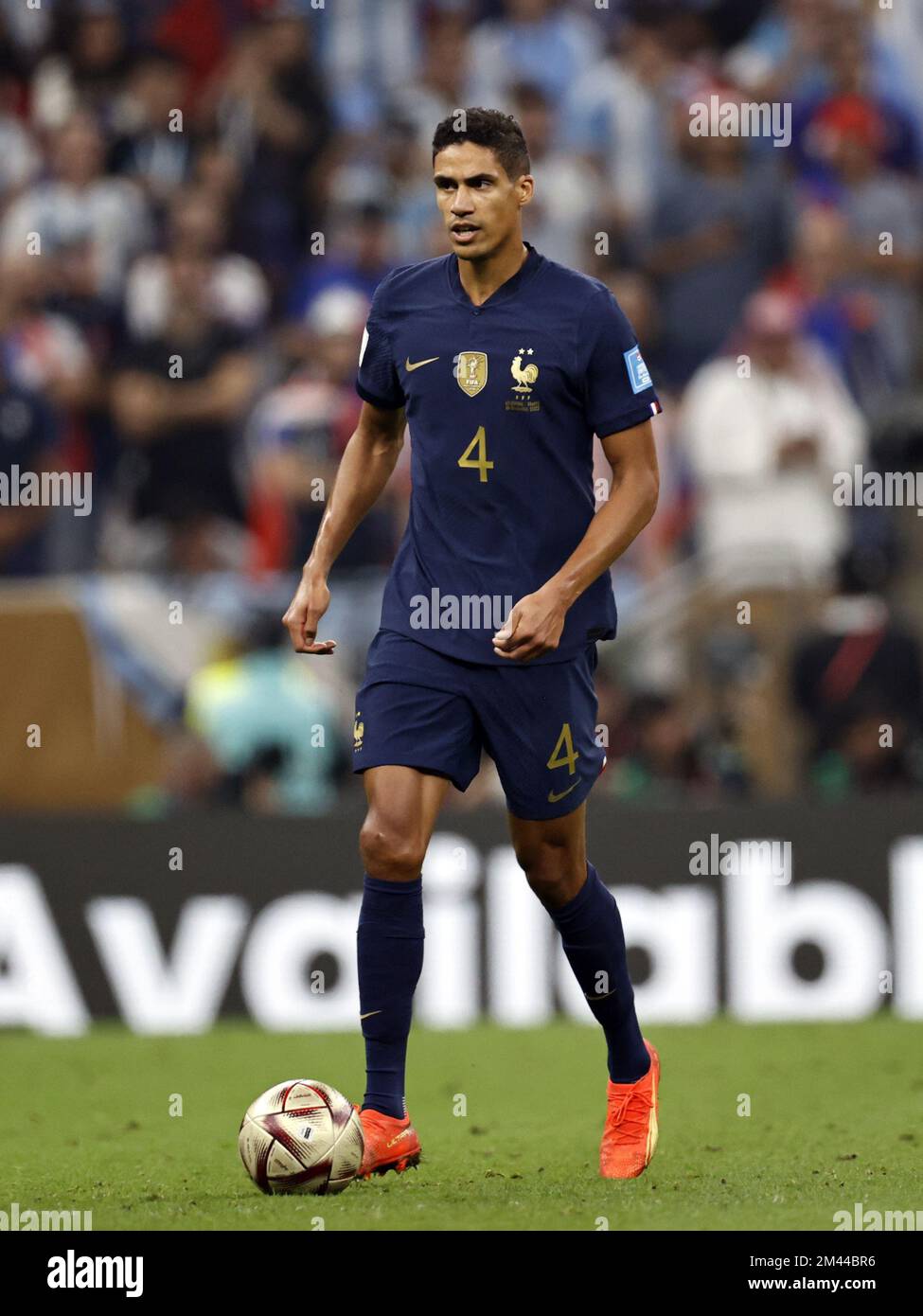 AL DAAYEN - Raphael Varane of France during the FIFA World Cup Qatar ...