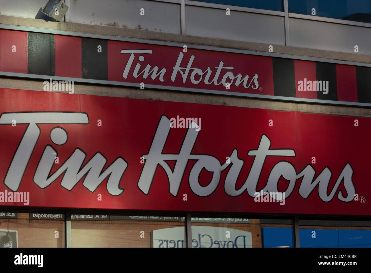 Tim hortons logo design hi-res stock photography and images - Alamy