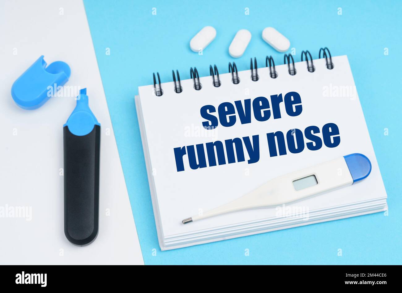 Severe runny nose hi-res stock photography and images - Alamy
