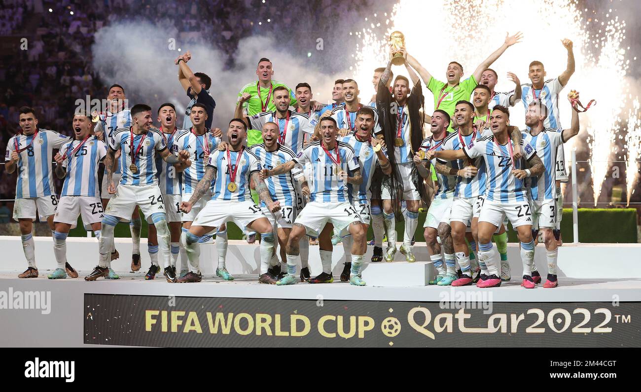 World cup final 2022 trophy hi-res stock photography and images - Alamy