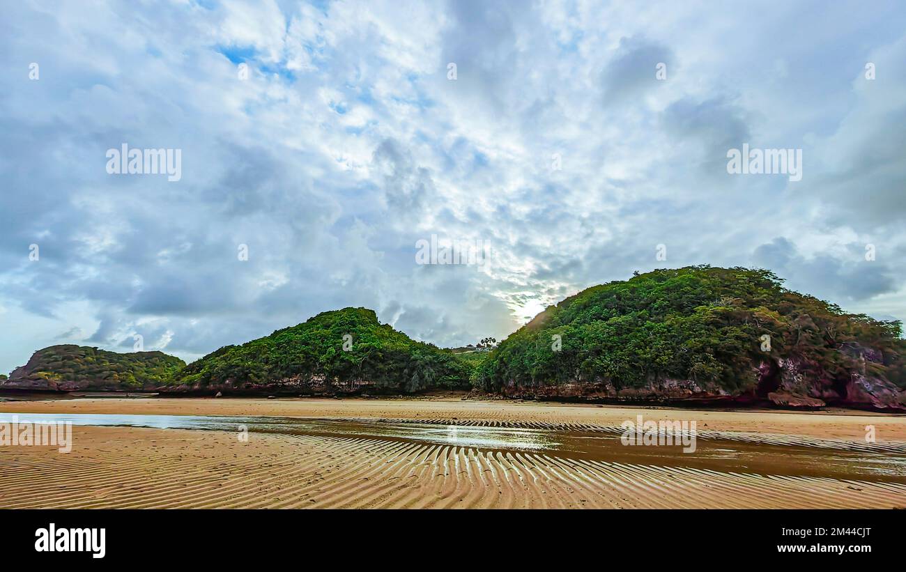 A natural landscape of the Gatra beach Stock Photo - Alamy