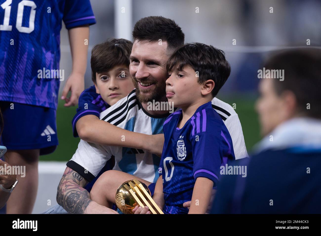 Messi family hi-res stock photography and images - Alamy