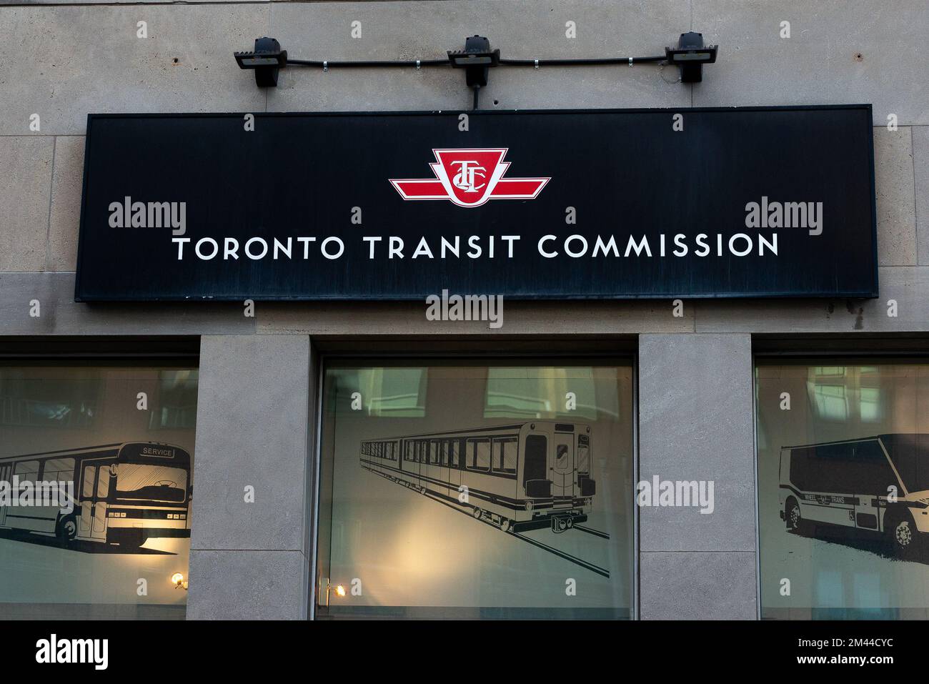 Toronto, ON, Canada – December 17, 2022: The sign of the Toronto ...