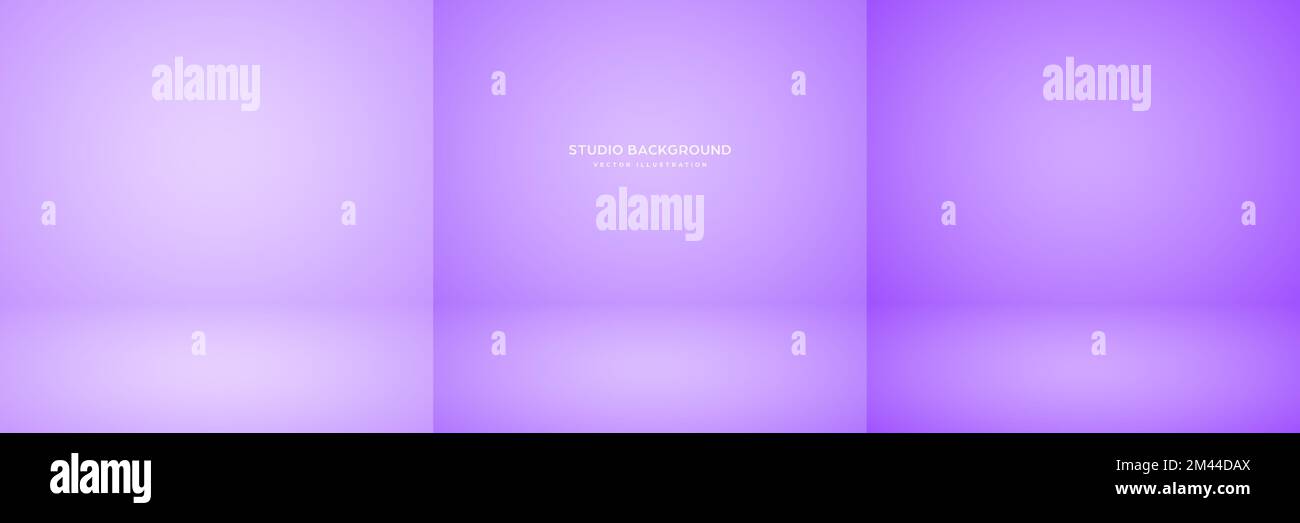 Empty violet studio abstract backgrounds with spotlight effect. Product ...
