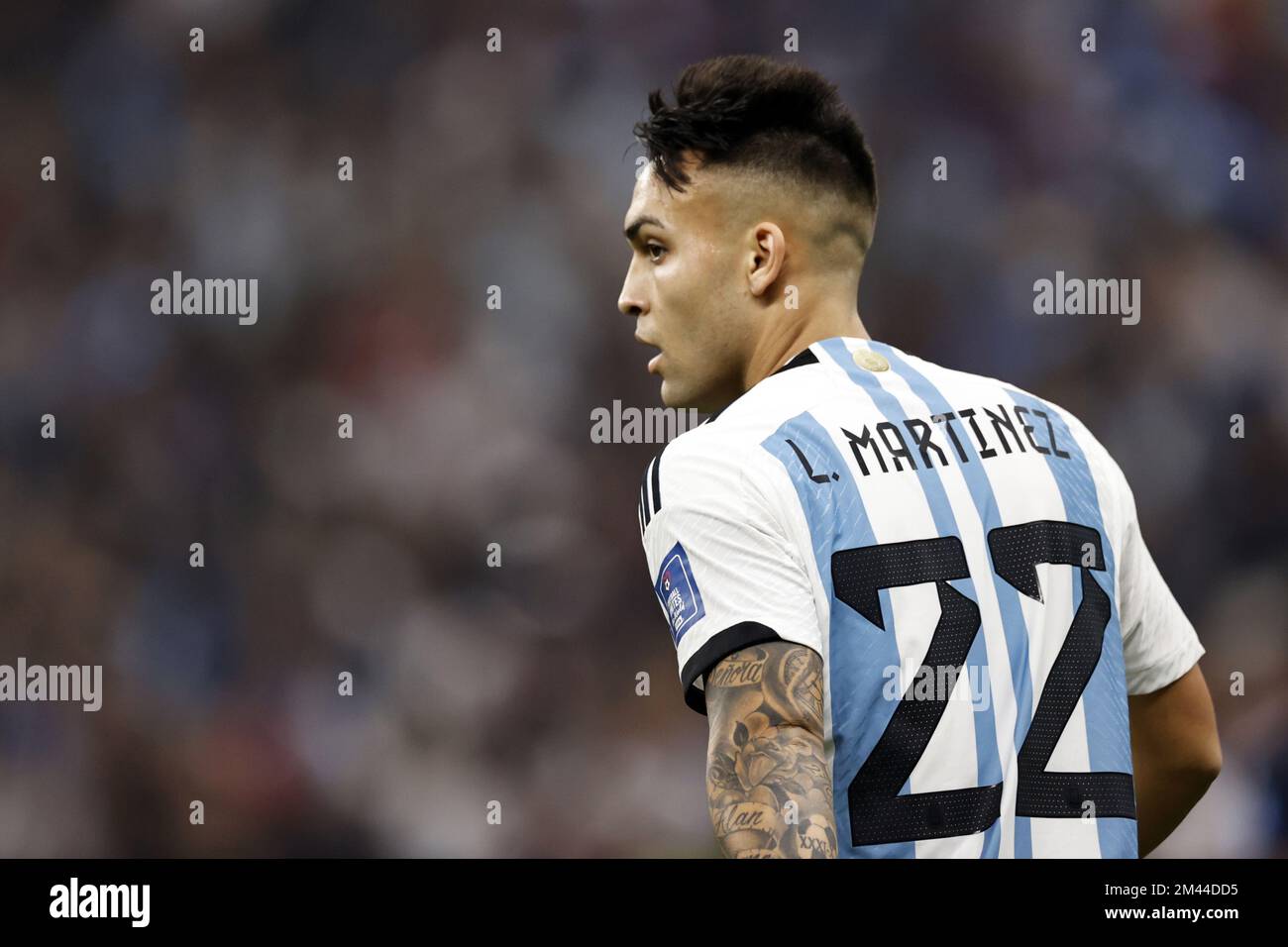 AL DAAYEN - Lautaro Martinez of Argentina during the FIFA World Cup ...