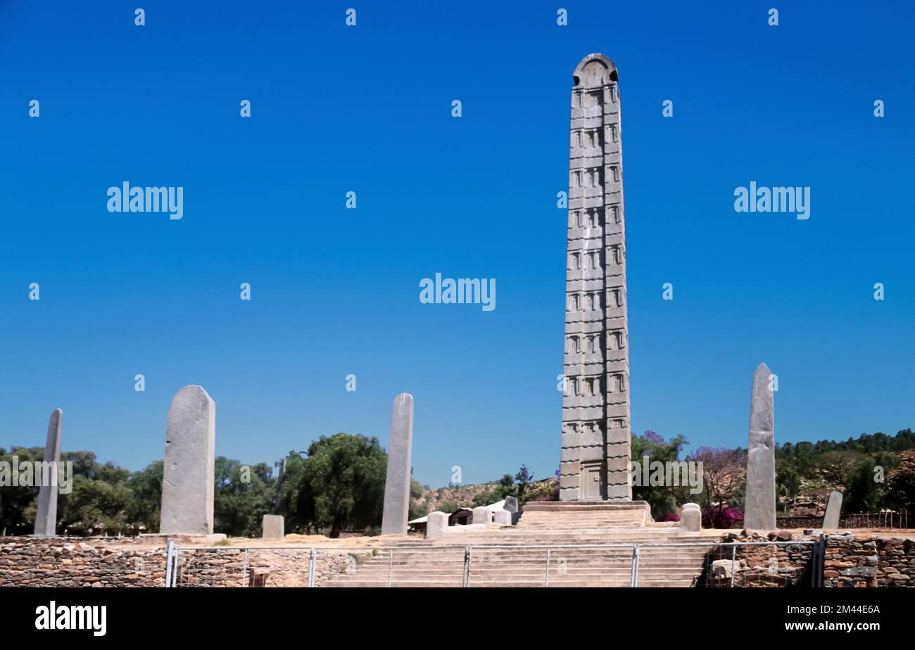 Obelisk of axum hi-res stock photography and images - Alamy