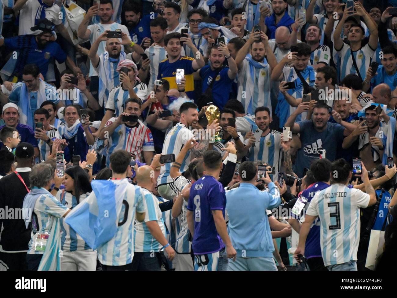 Argentina v France, FIFA World Cup 2022, Final, Football, Lusail ...