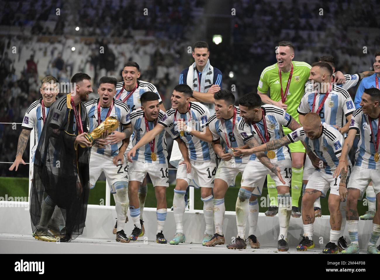 Argentina v France, FIFA World Cup 2022, Final, Football, Lusail ...