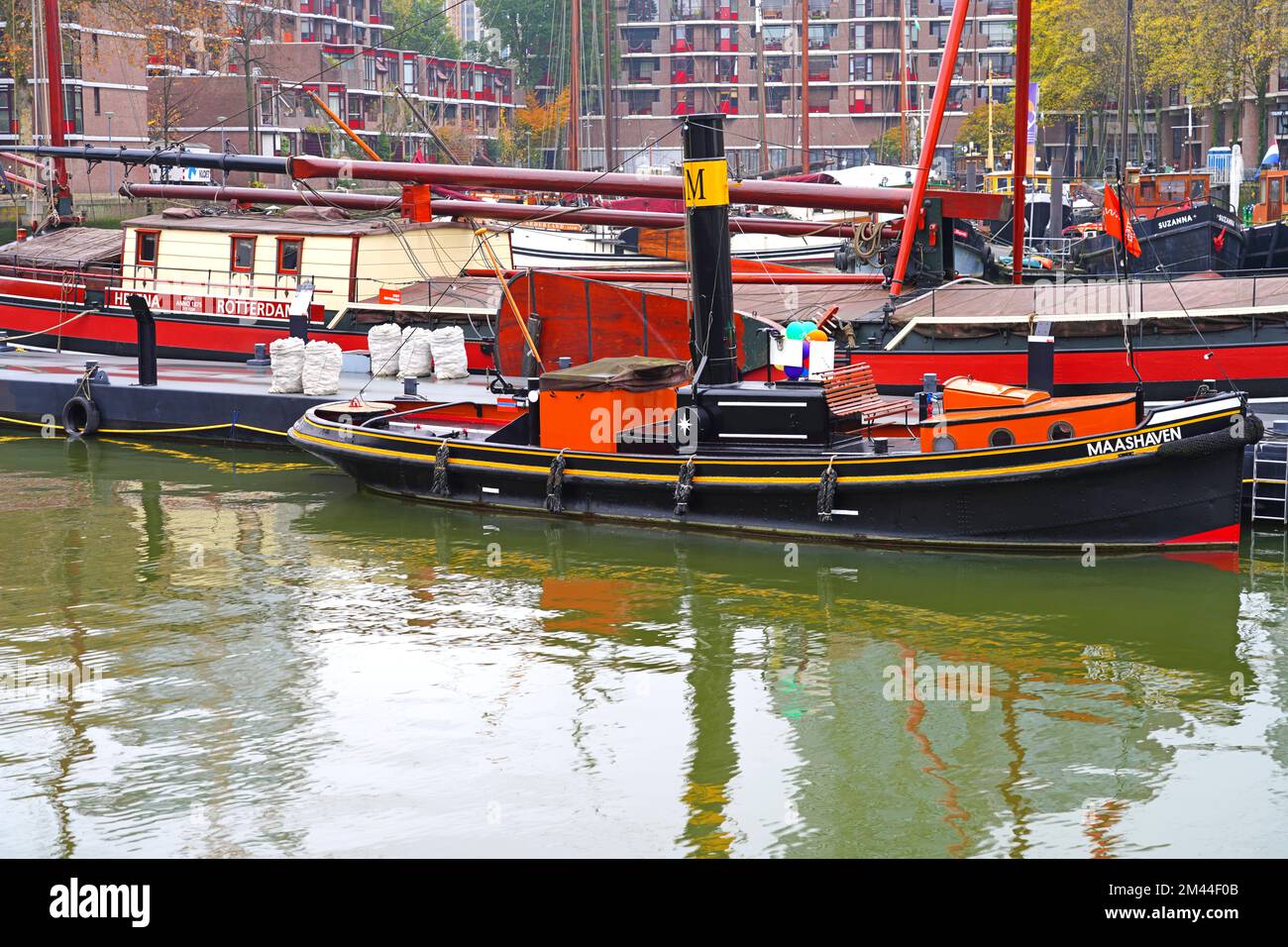 ROTTERDAM, NETHERLANDS -12 NOV 2021- View of the Maritime Museum of ...
