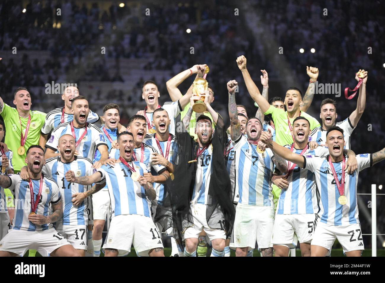 Argentina v France, FIFA World Cup 2022, Final, Football, Lusail ...