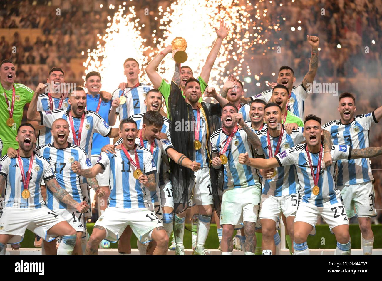 Argentina v France, FIFA World Cup 2022, Final, Football, Lusail ...