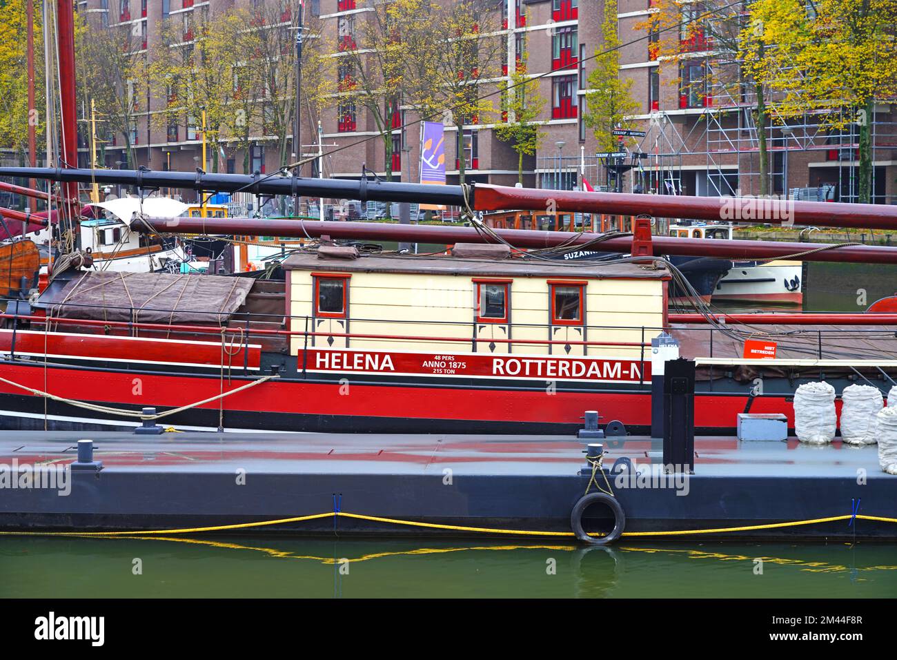 ROTTERDAM, NETHERLANDS -12 NOV 2021- View of the Maritime Museum of ...