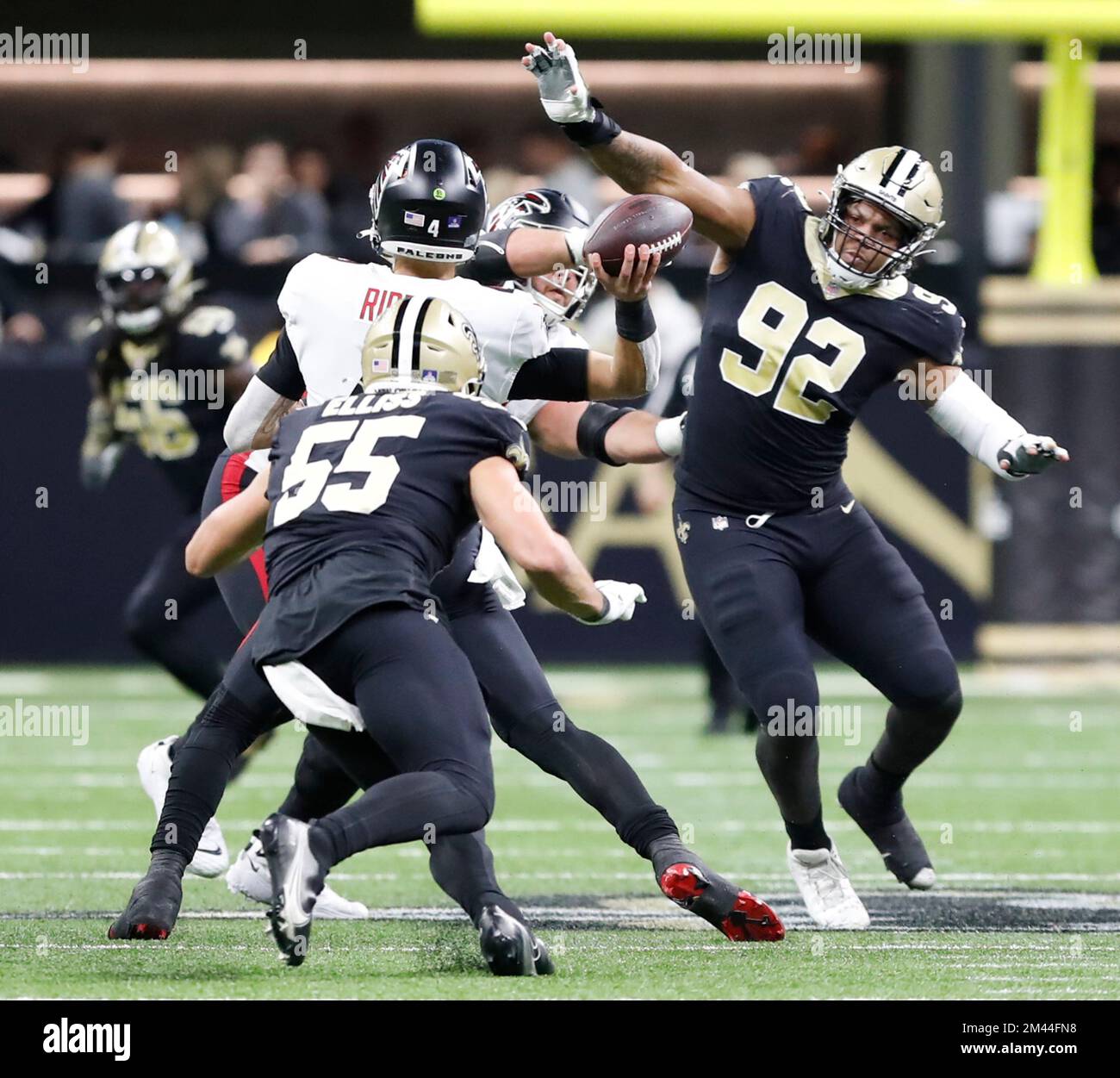 New Orleans, USA. 18th Dec, 2022. New Orleans Saints defensive end ...