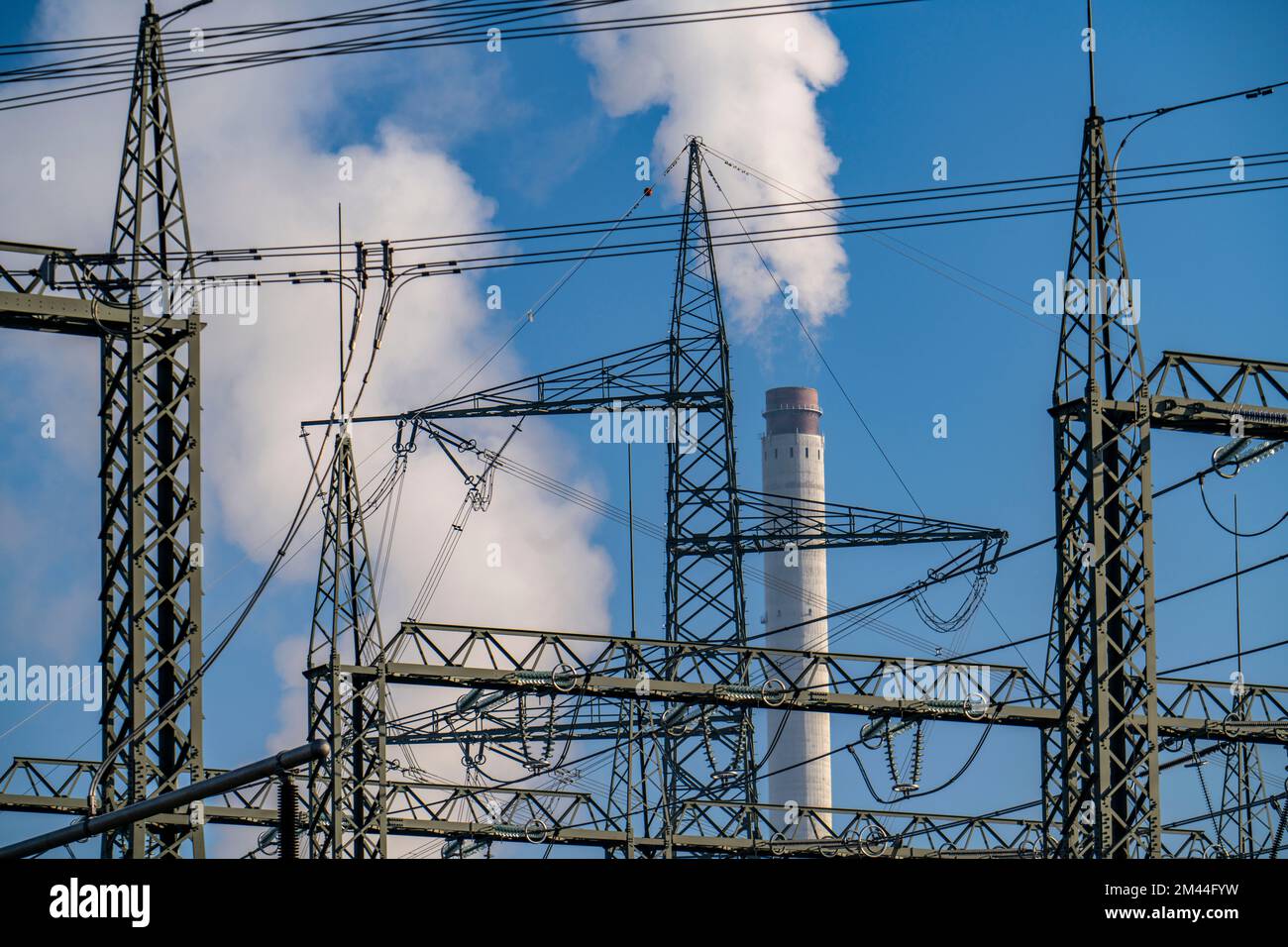 Electricity transmission system hi-res stock photography and images - Alamy