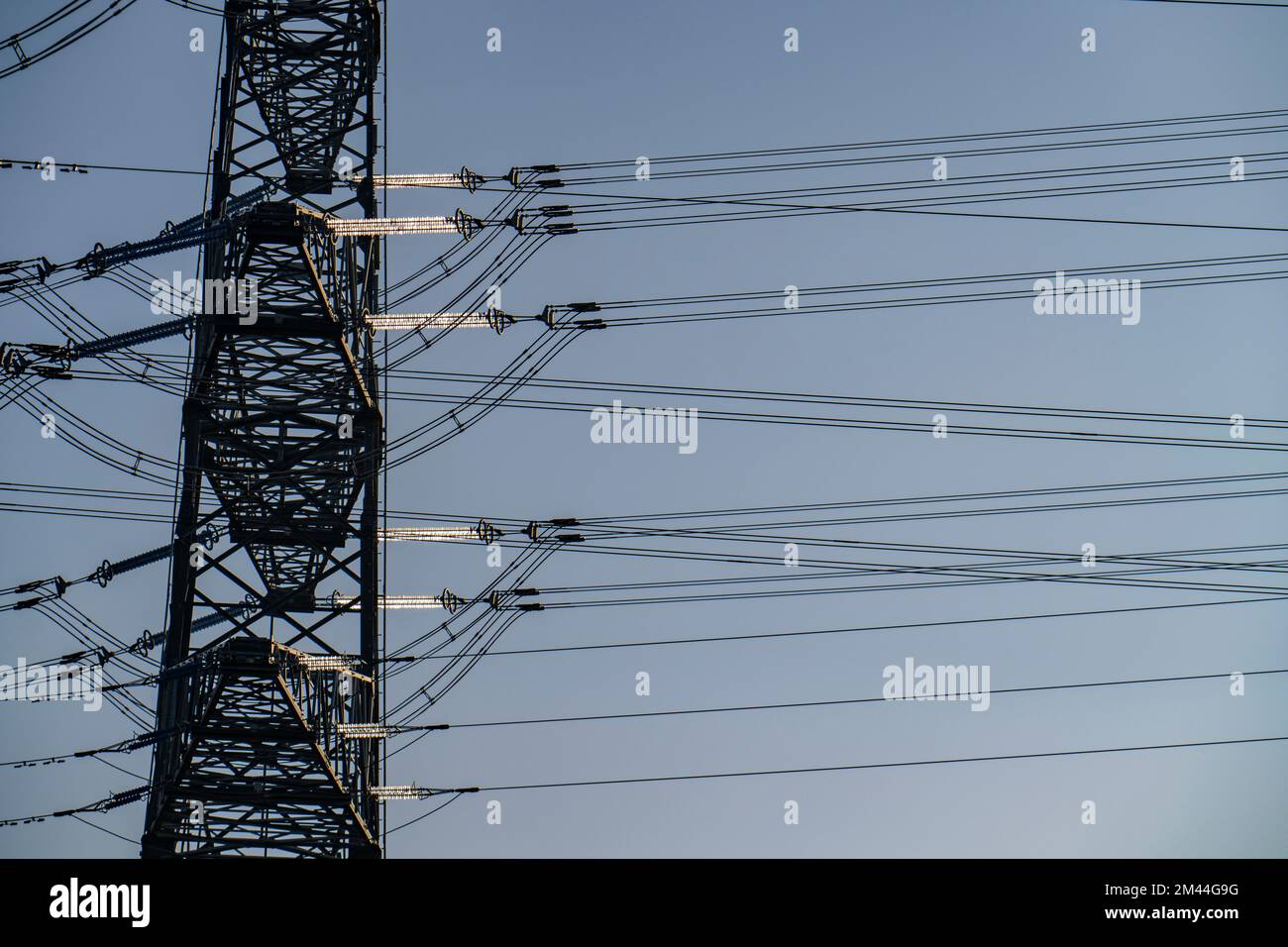 380 kV plant, switchgear, of the transmission grid operator Amprion, in ...