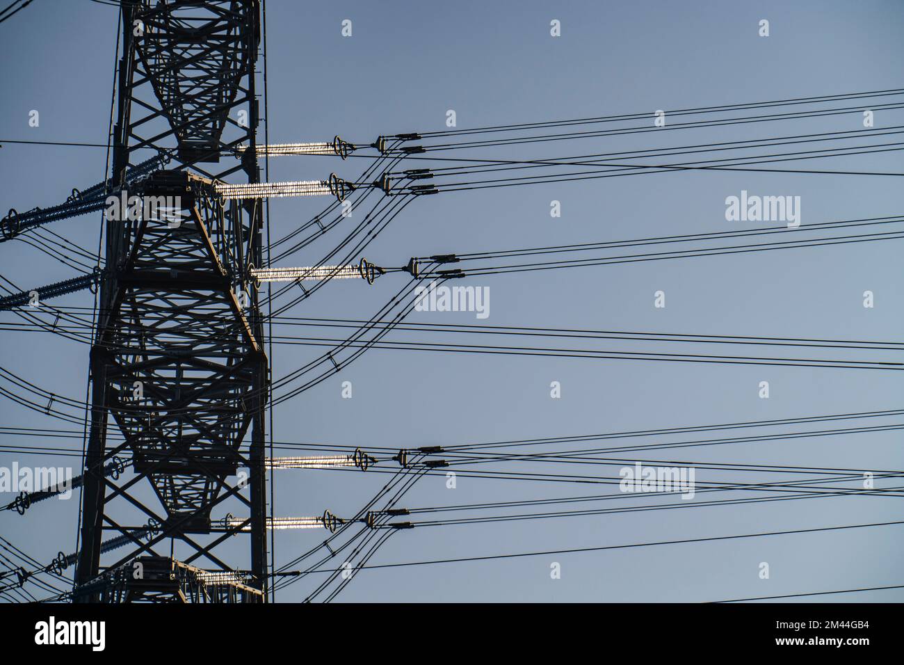 380 kV plant, switchgear, of the transmission grid operator Amprion, in ...